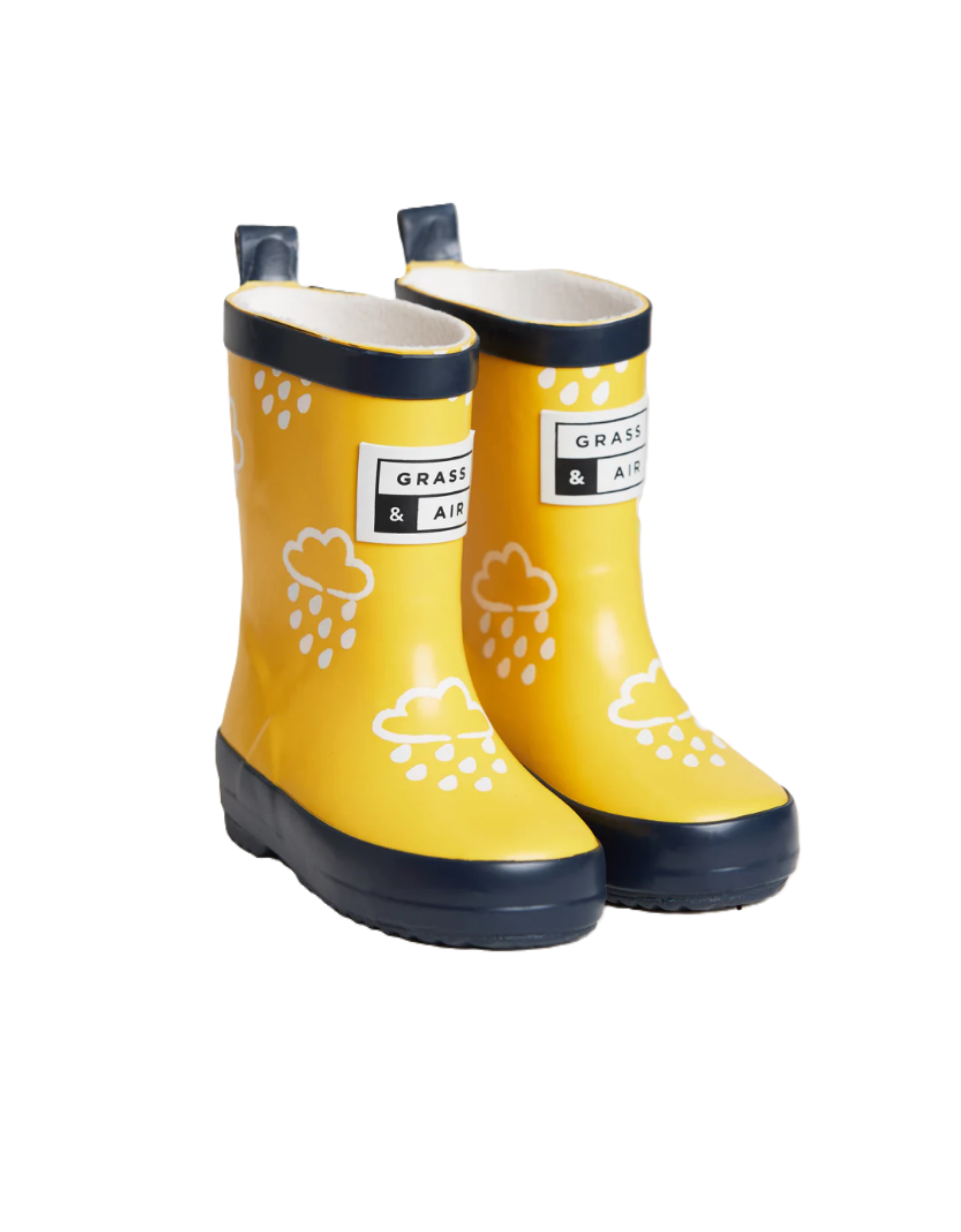 Grass & Air Kids Yellow Colour Changing Wellies – Billy Goat