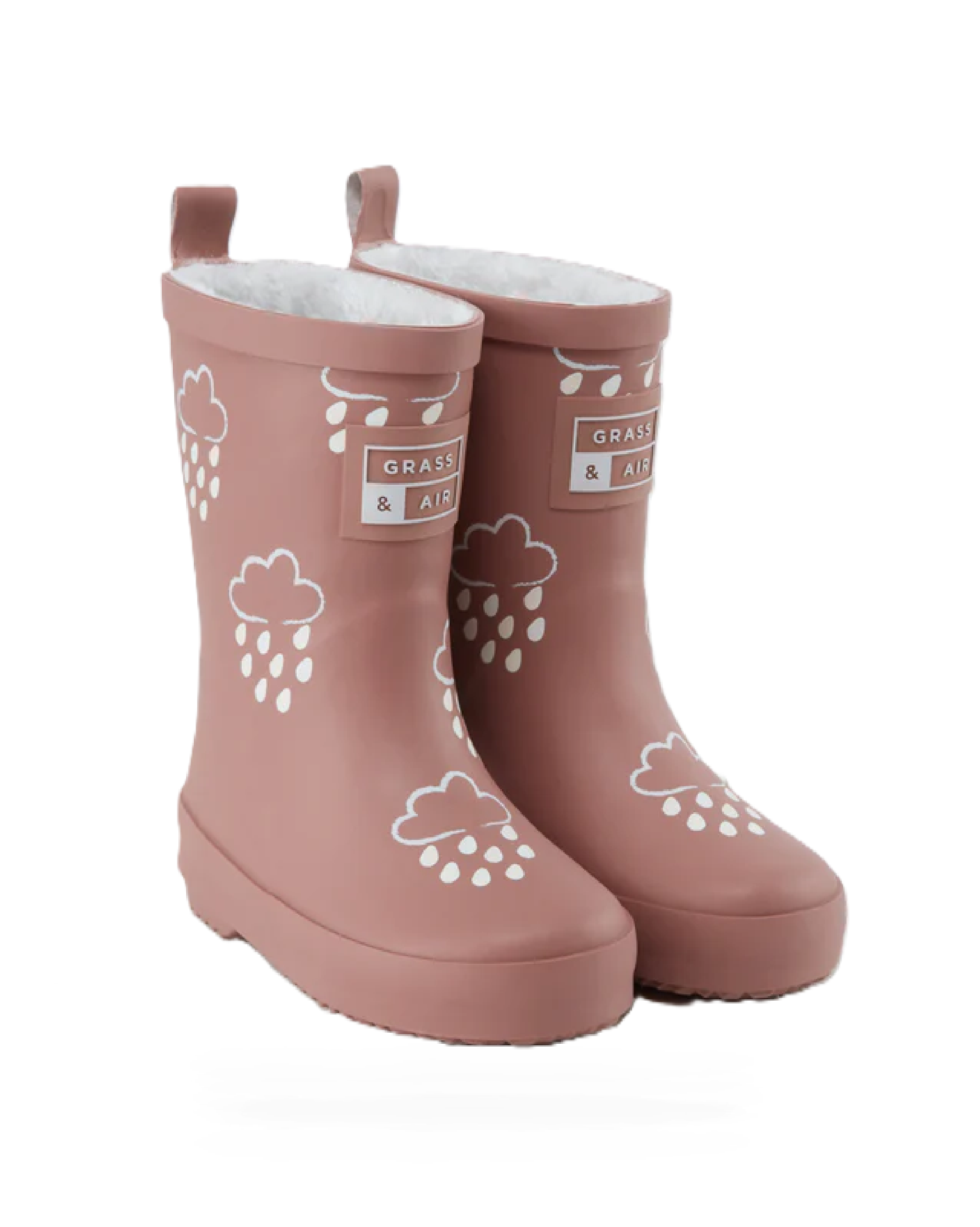 Grass & Air Kids Rose Colour-changing Warm Lined Wellies – Billy Goat